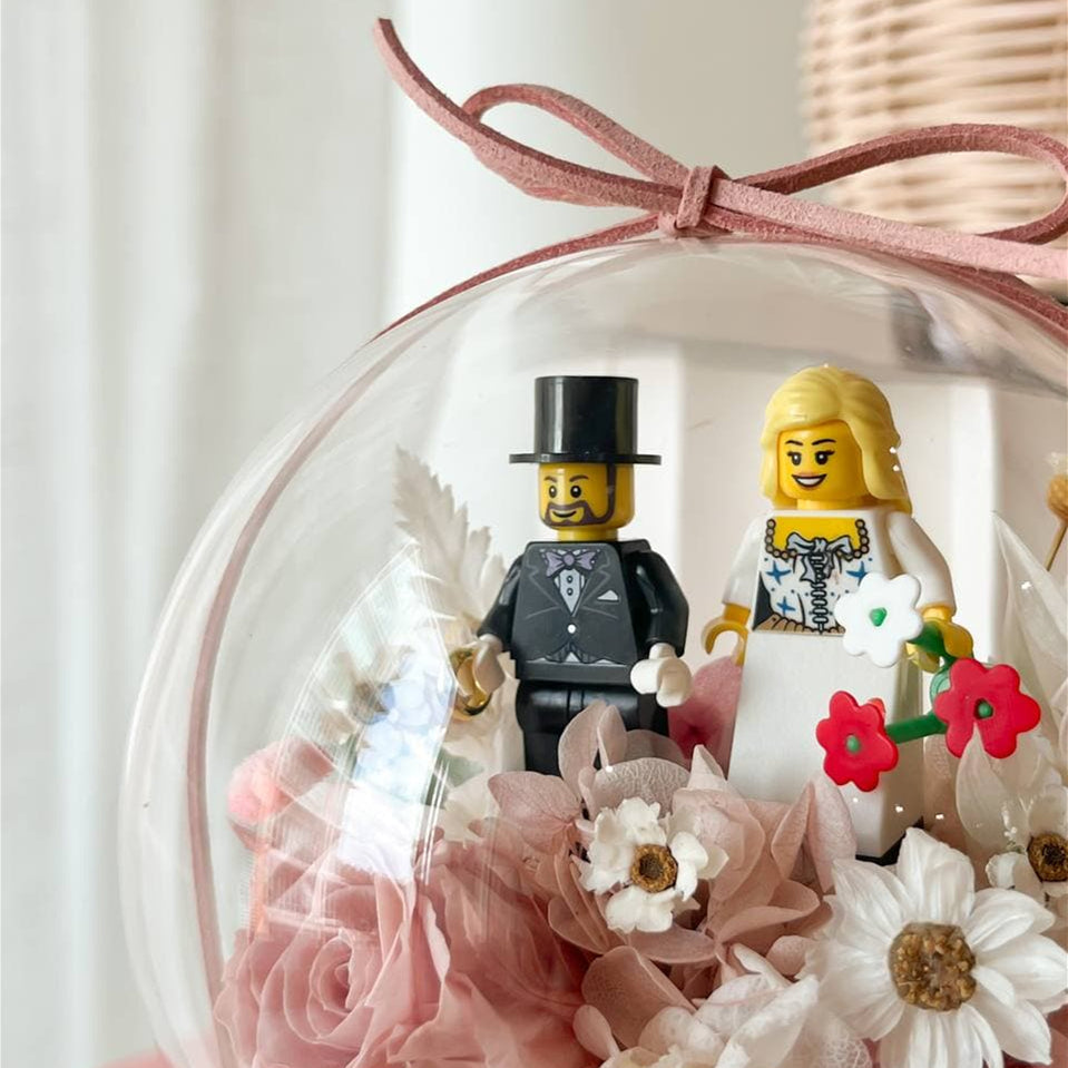 Julius Preserved Flower Globe | Giftr - Singapore's Leading Online Gift ...