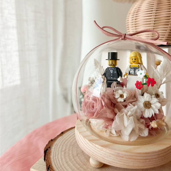 Julius Preserved Flower Globe | Giftr - Singapore's Leading Online Gift ...