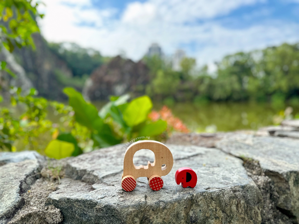 Elliot The Elephant Push Along Toy | Giftr - Singapore's Leading Online ...