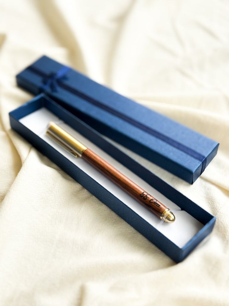 Nature’s Signature | Customizable Wooden Pen Gift Box (Islandwide Deli ...