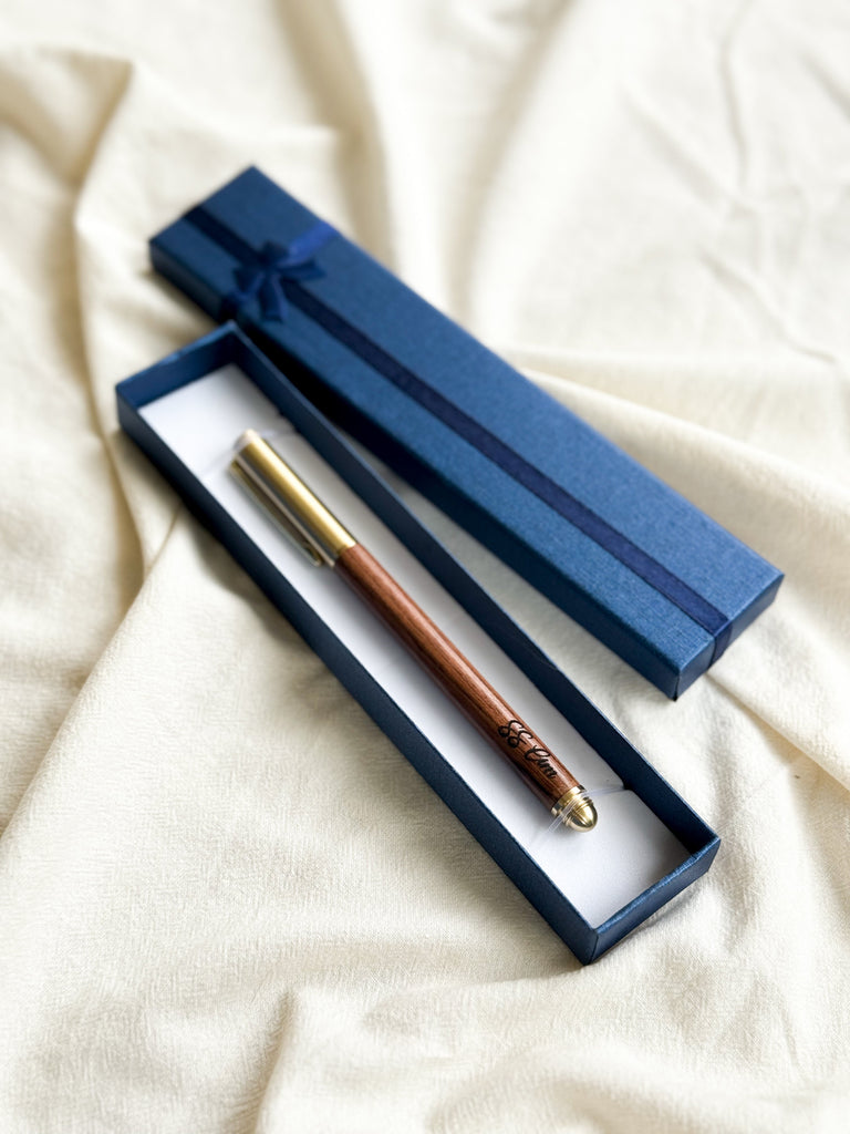 Nature’s Signature | Customizable Wooden Pen Gift Box (Islandwide Deli ...