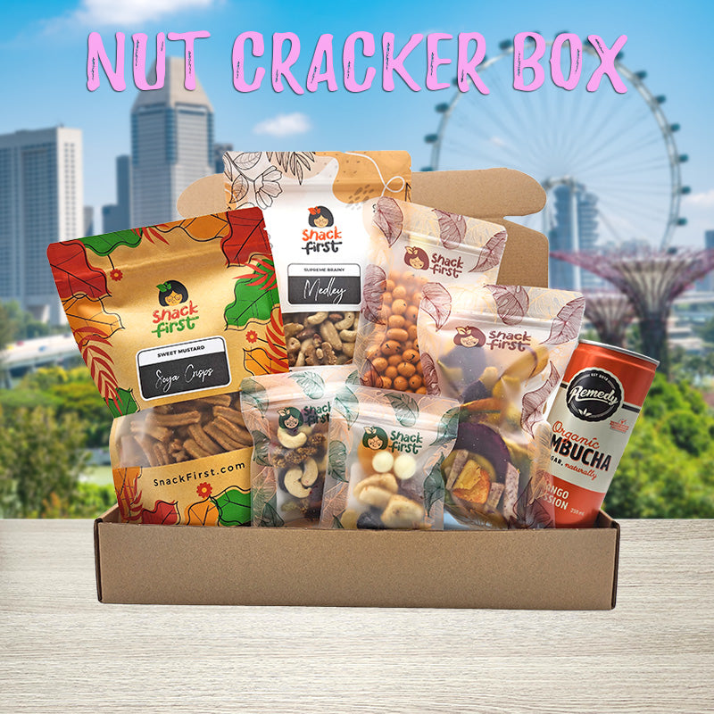 Nut Cracker Box - Curated Healthy Snacks & Drinks | Giftr - Singapore's ...