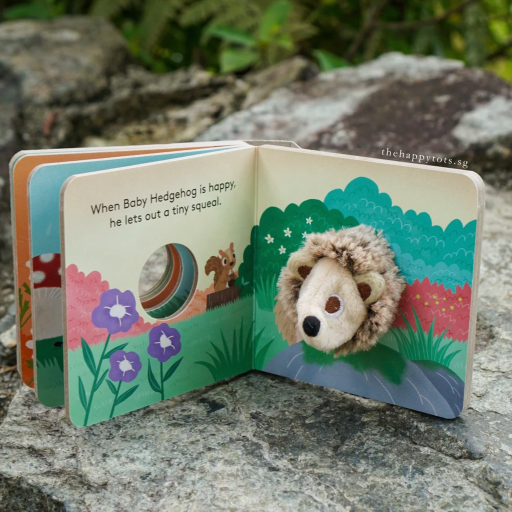 Baby Hedgehog: Finger Puppet Book | Giftr - Singapore's Leading Online ...