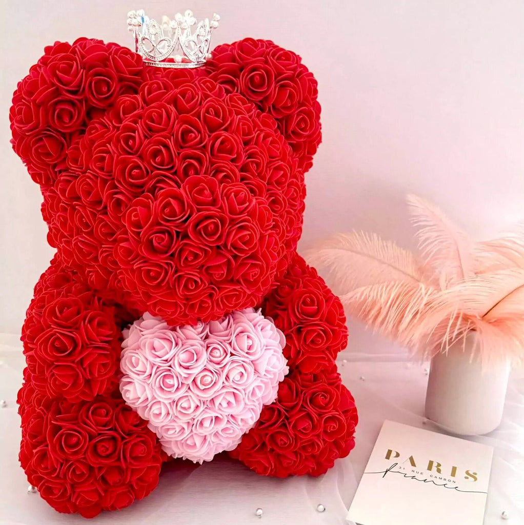 Red Princess Rose Bear | Giftr - Singapore's Leading Online Gift Shop