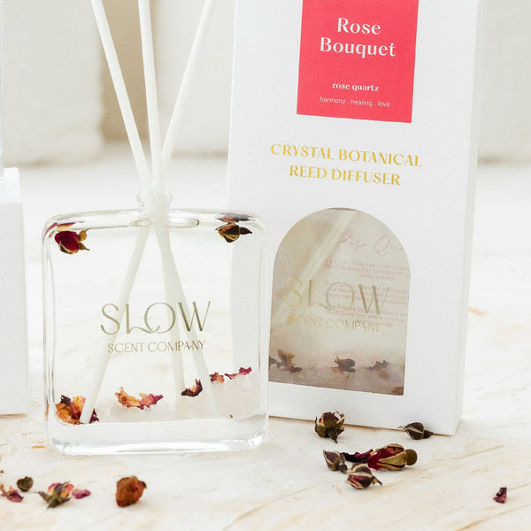 Rose Bouquet Crystal Reed Diffuser | Giftr - Singapore's Leading Online ...