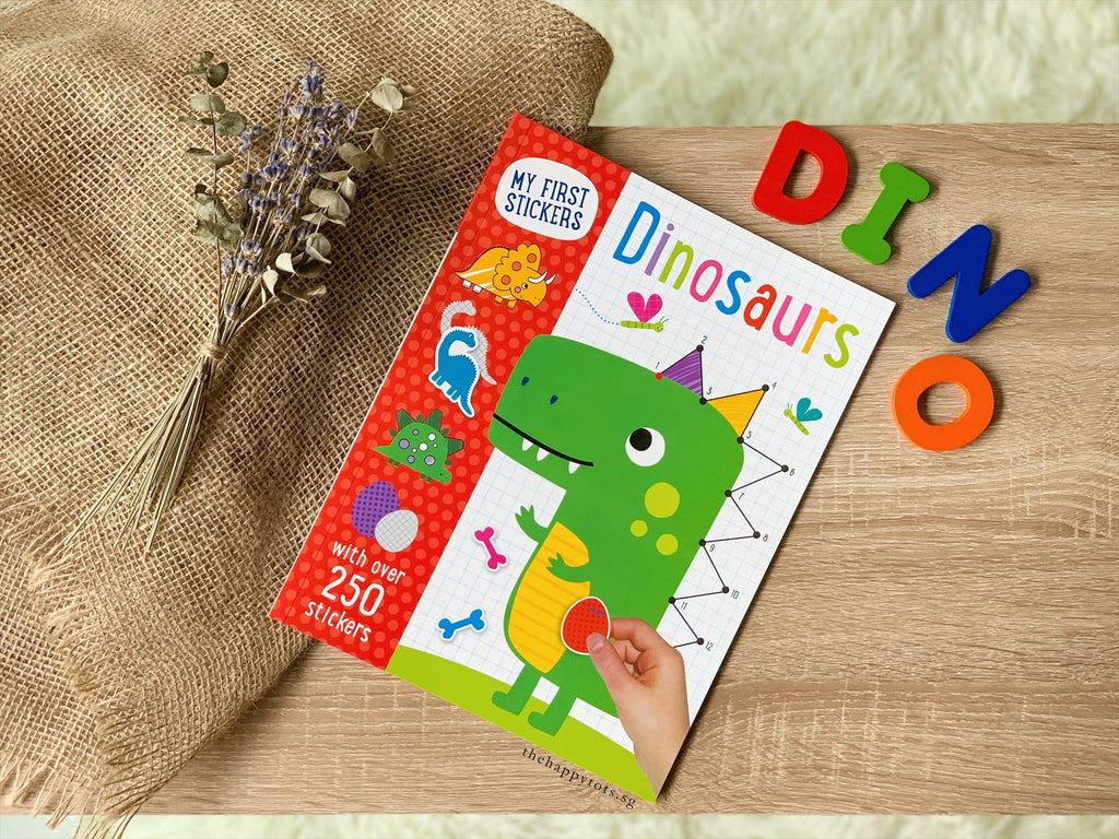 Bundle Set of 2 - My First Stickers: Alphabet & My First Stickers: Din ...