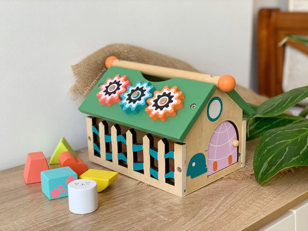 Wooden Toy House | Giftr - Singapore's Leading Online Gift Shop