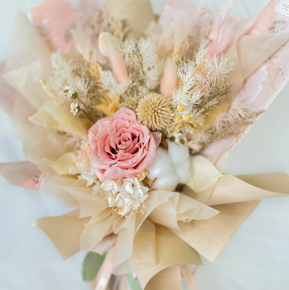 [Everlasting Bouquet] Rustic Odyssey Preserved Flower Bouquet | Giftr ...