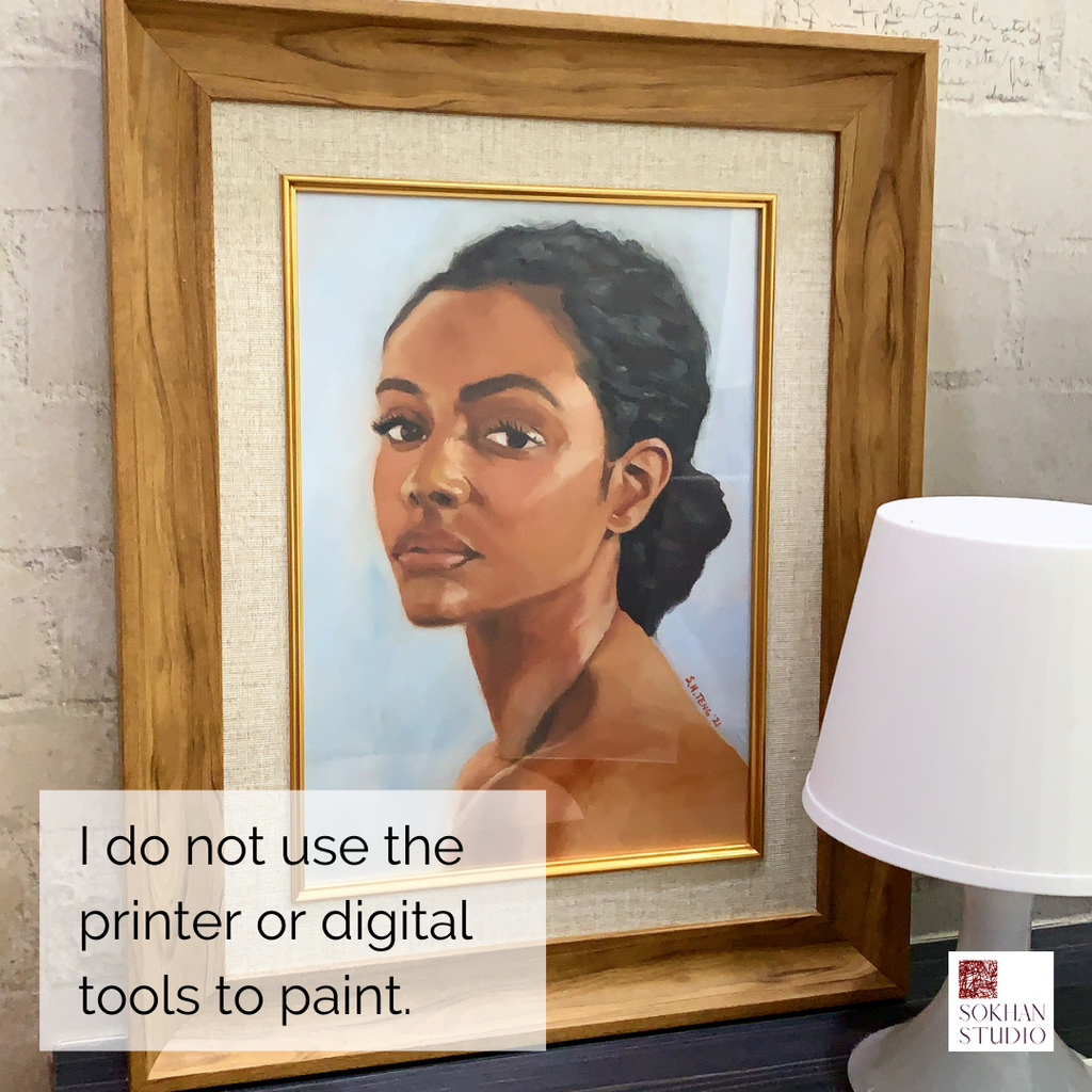 Customised Oil Portrait Painting (A4 size) | Giftr - Singapore's ...