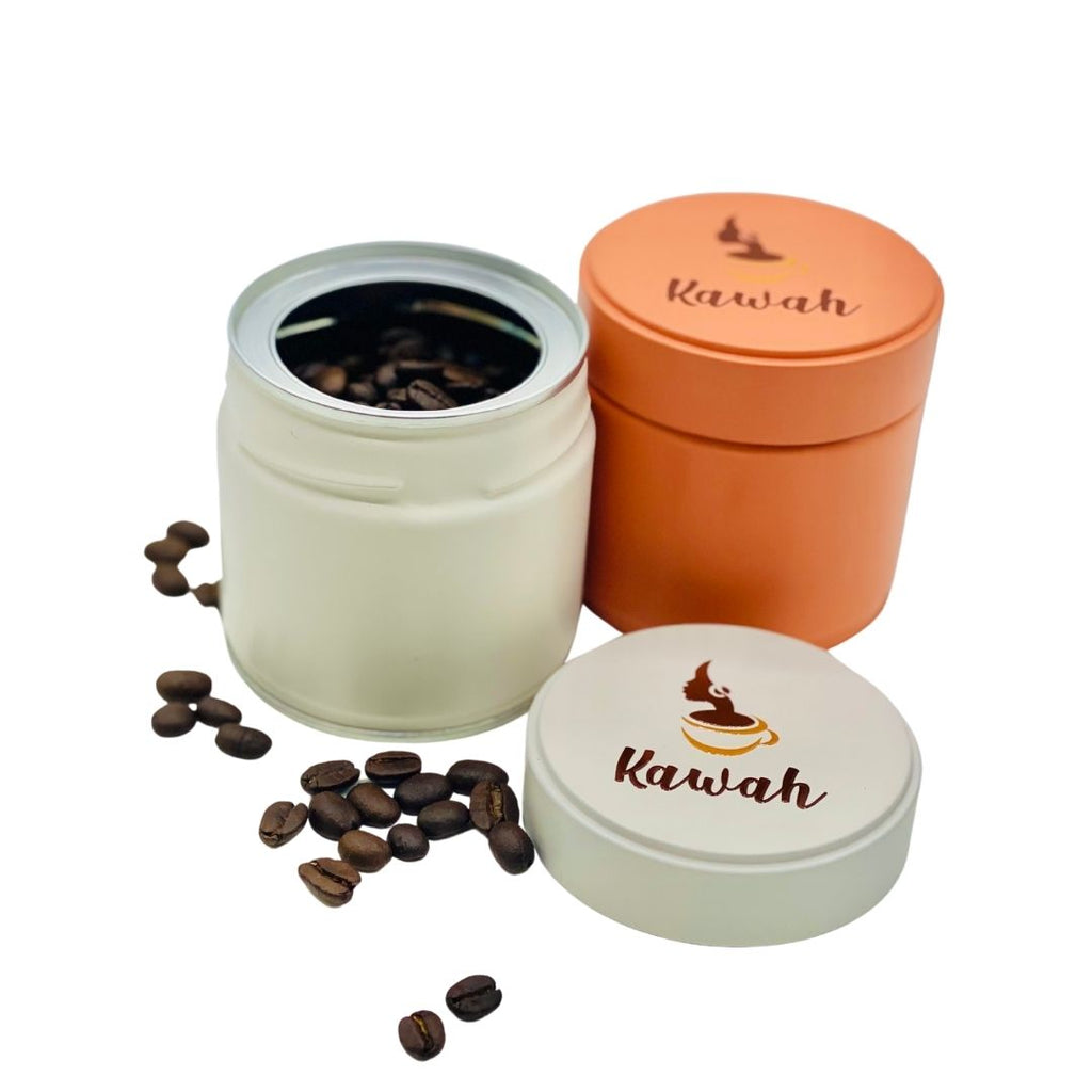 [ BULK ORDER ] Personalized Coffee Tins with Ground Coffee Powder / Wh ...