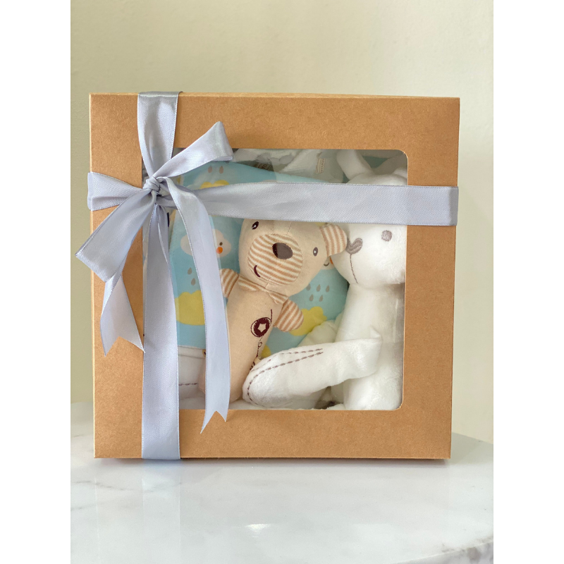 Newborn Premium Baby Boy Gift Set (Set of 7) | Giftr - Singapore's ...