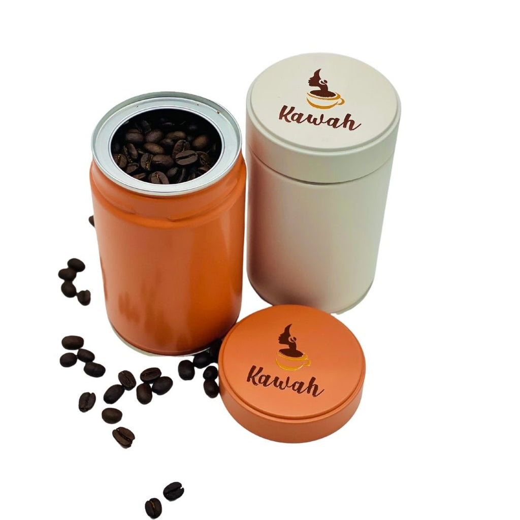 [ BULK ORDER ] Personalized Coffee Tins with Ground Coffee Powder / Wh ...