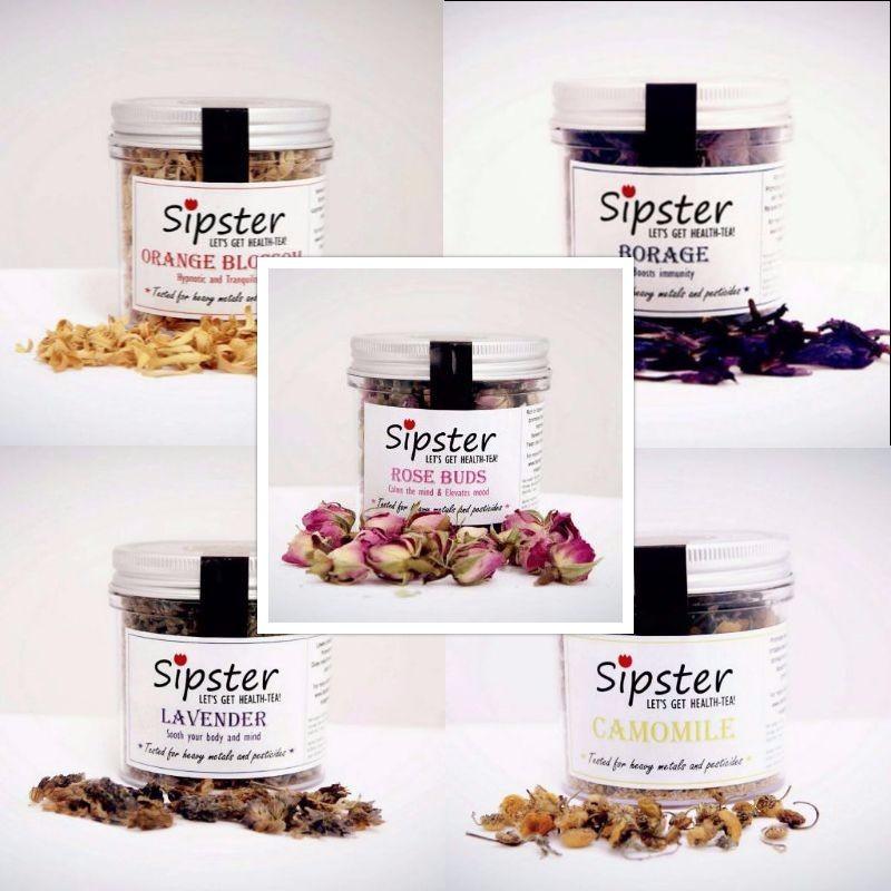 Sipster Flower Teas - Simplicity Gift Set | Giftr - Singapore's Leading ...