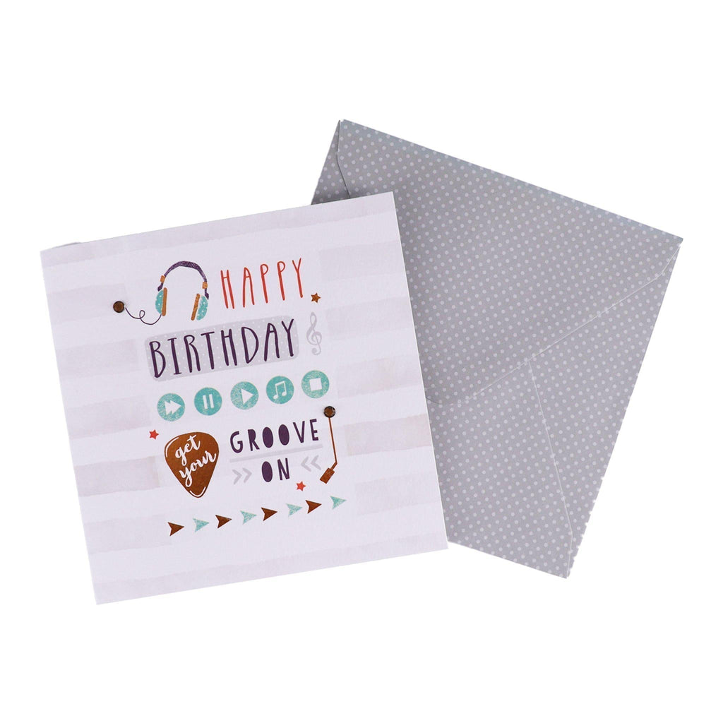 Card - Get Your Groove On Birthday I Klosh Birthday Cards | Giftr ...