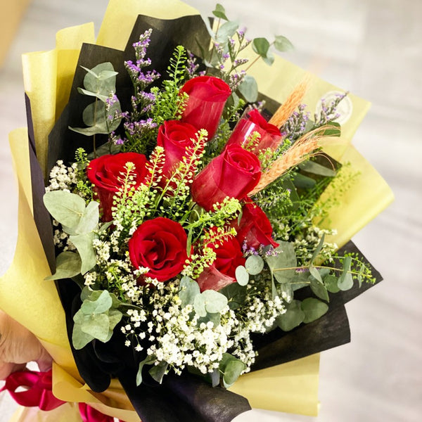 Cherish Flower Bouquet | Giftr - Singapore's Leading Online Gift Shop