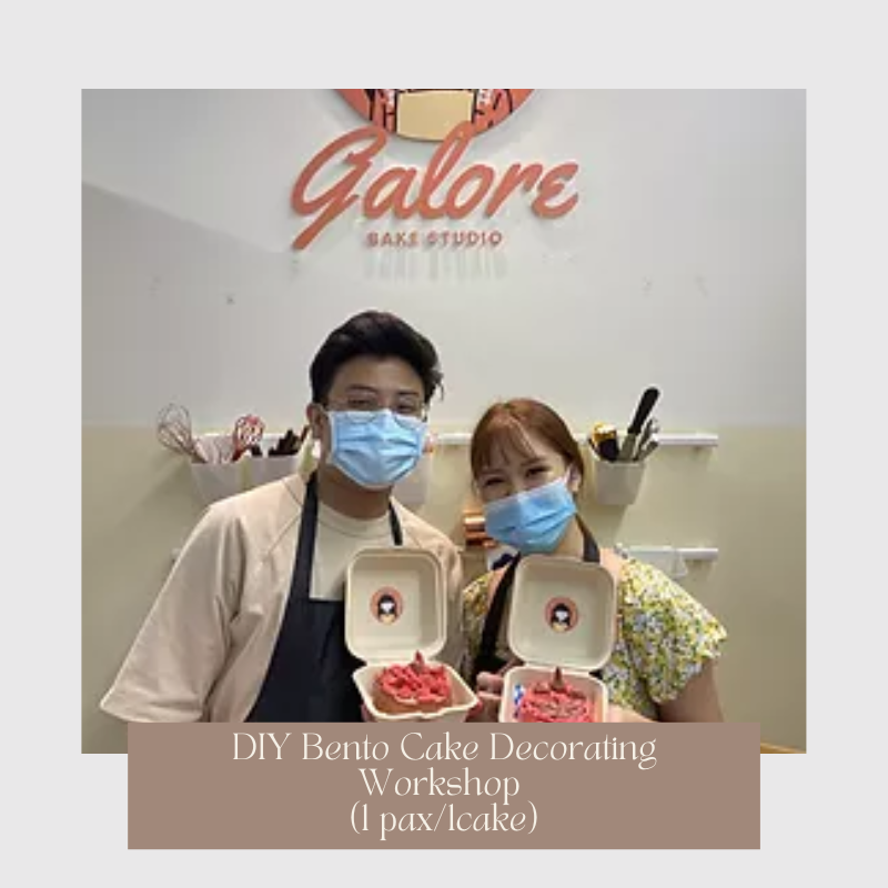DIY Bento Cake Decorating Workshop (1 pax/1cake) | Giftr - Singapore's ...
