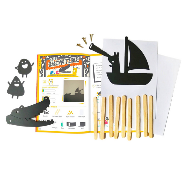 The Playful Light & Mysterious Shadow, STEAM Activity Box For Kids ...