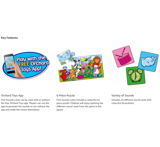 Orchard Toys First Sounds Lotto With Puzzle | Giftr - Singapore's ...
