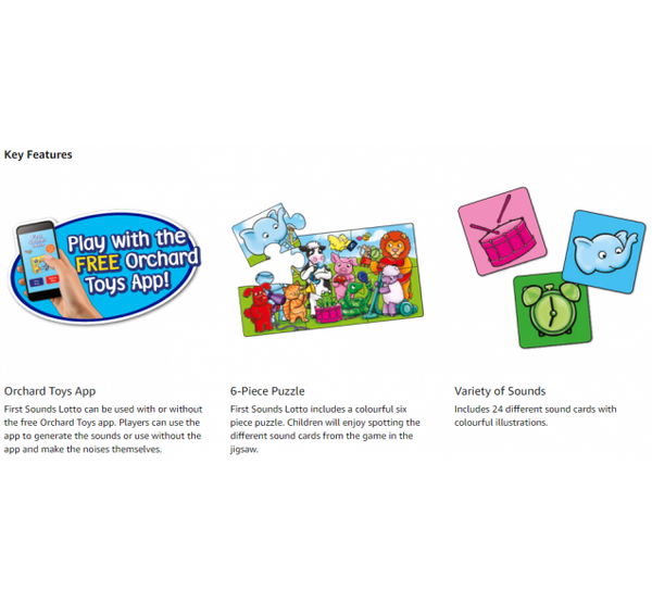 Orchard Toys First Sounds Lotto With Puzzle | Giftr - Singapore's ...