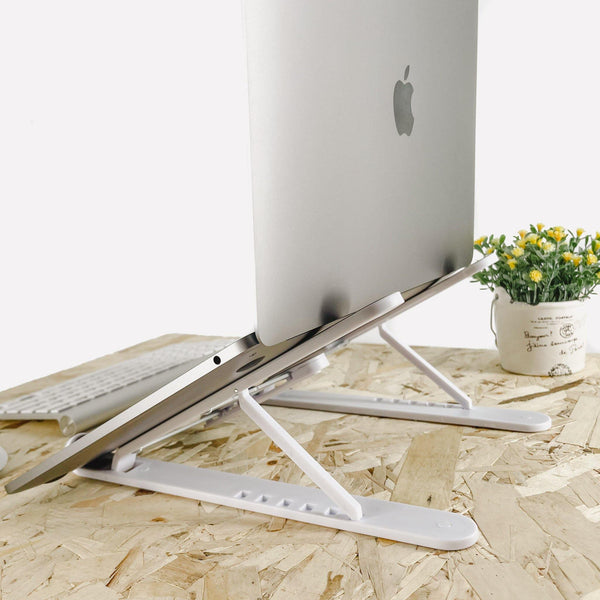 Height Adjustable Laptop Stand (White) (Set of 2) | Giftr - Singapore's ...