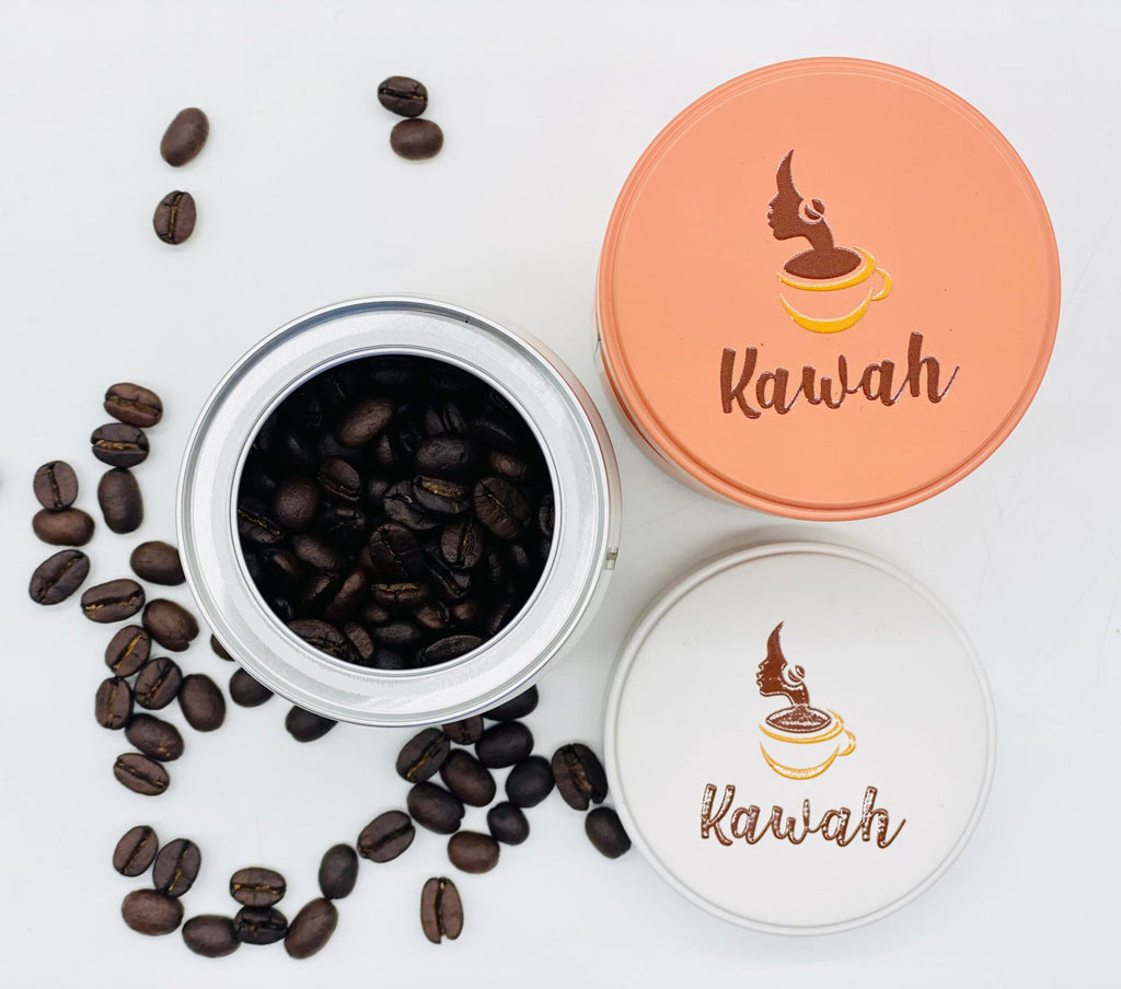 [ BULK ORDER ] Personalized Coffee Tins with Ground Coffee Powder / Wh ...