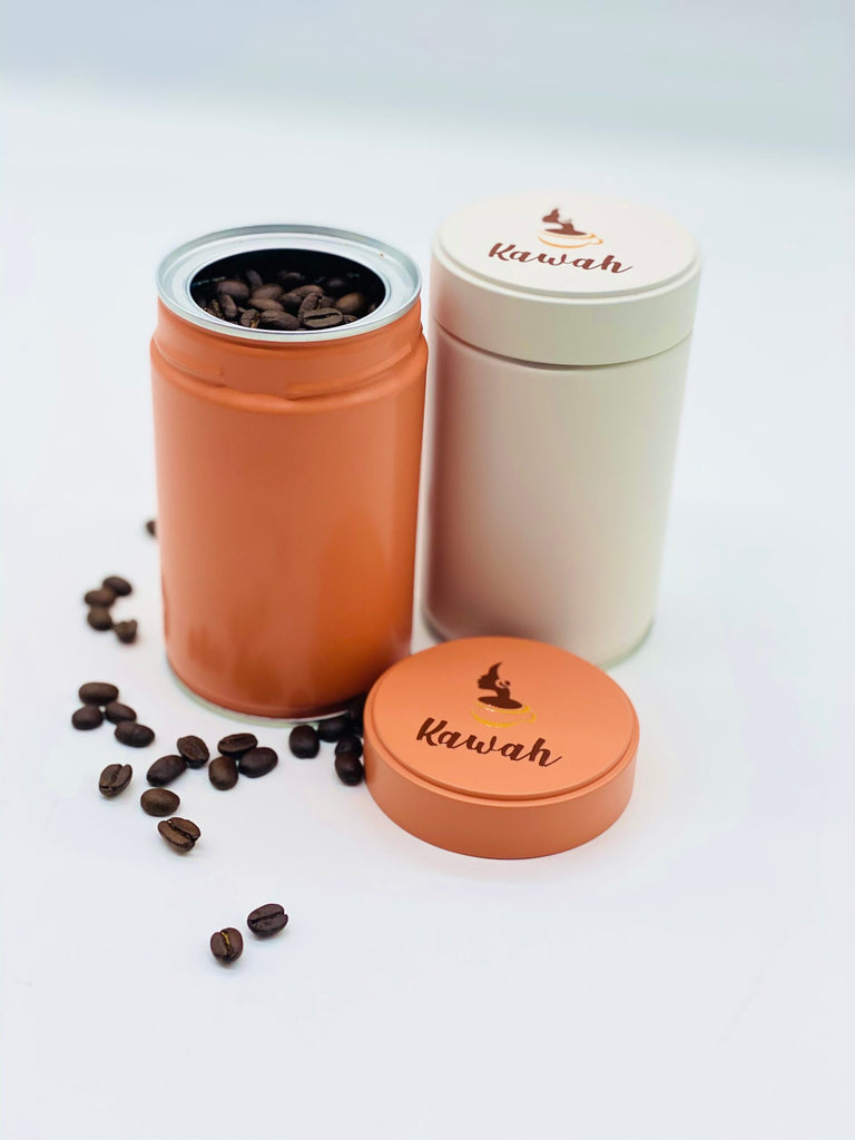 [ BULK ORDER ] Personalized Coffee Tins with Ground Coffee Powder / Wh ...