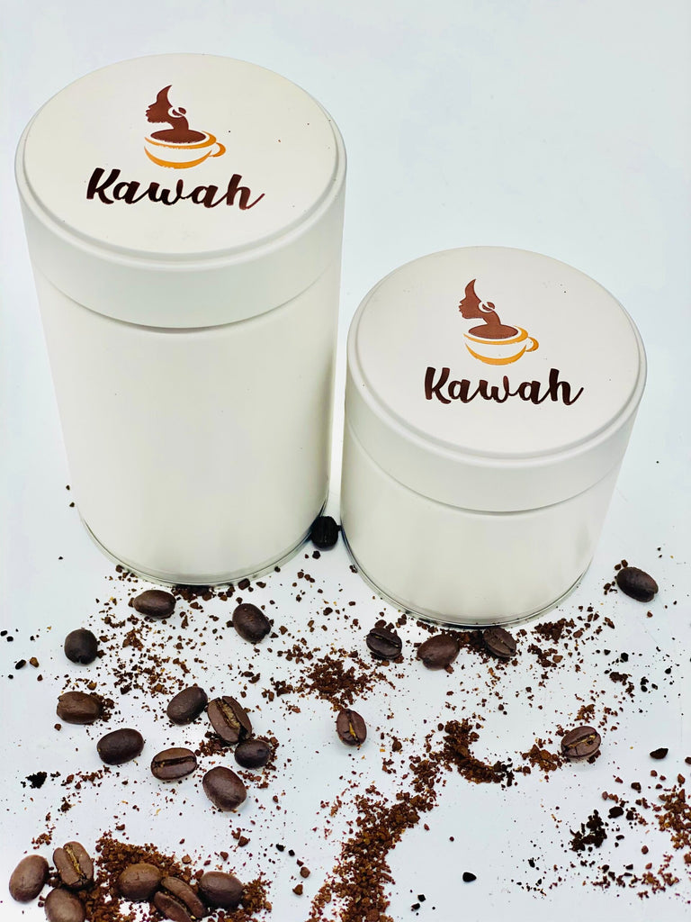 [ BULK ORDER ] Personalized Coffee Tins with Ground Coffee Powder / Wh ...