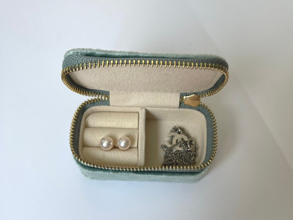 Maize Mini Travel Jewellery Box - Sage | Giftr - Singapore's Leading ...