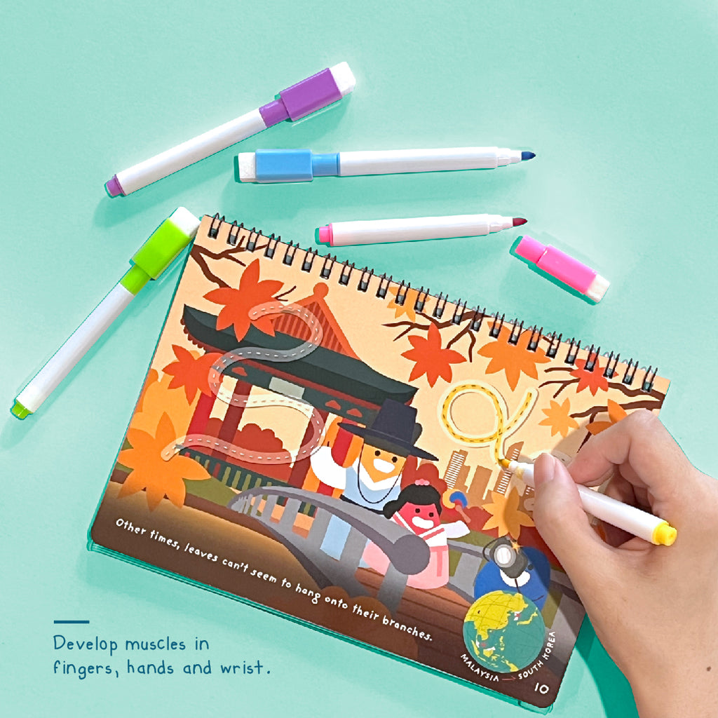 My World, Wipe Clean Story & Activity Book - Reading, Tracing & Colour ...