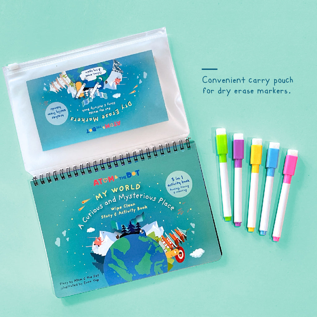 My World, Wipe Clean Story & Activity Book - Reading, Tracing & Colour ...
