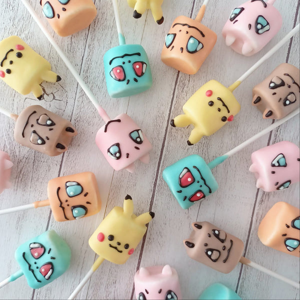 Pastel Pokemon Themed Marshmallow Pop | Giftr - Singapore's Leading ...