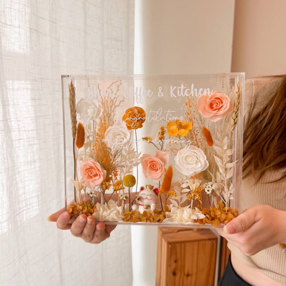 Allison Acrylic Box Frame (Islandwide Delivery) | Giftr - Singapore's ...