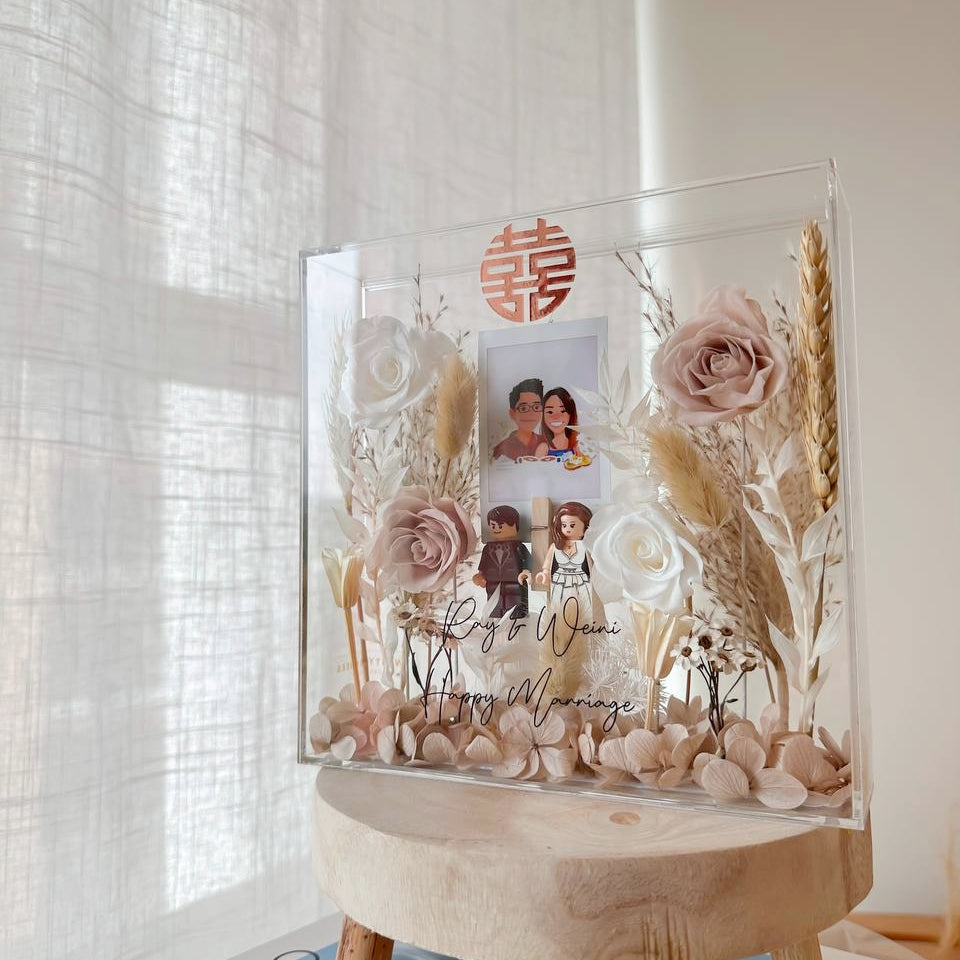 Lisa Acrylic Box Frame | Giftr - Singapore's Leading Online Gift Shop