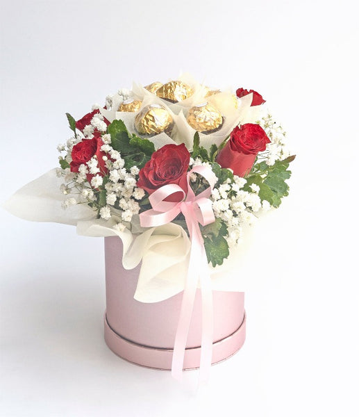 Candy Blooms Flower Box | Giftr - Singapore's Leading Online Gift Shop