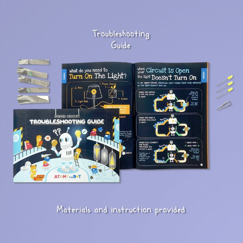 STEAM Activity For Kids on Circuits, A Beginner's Guide to Paper Circu ...