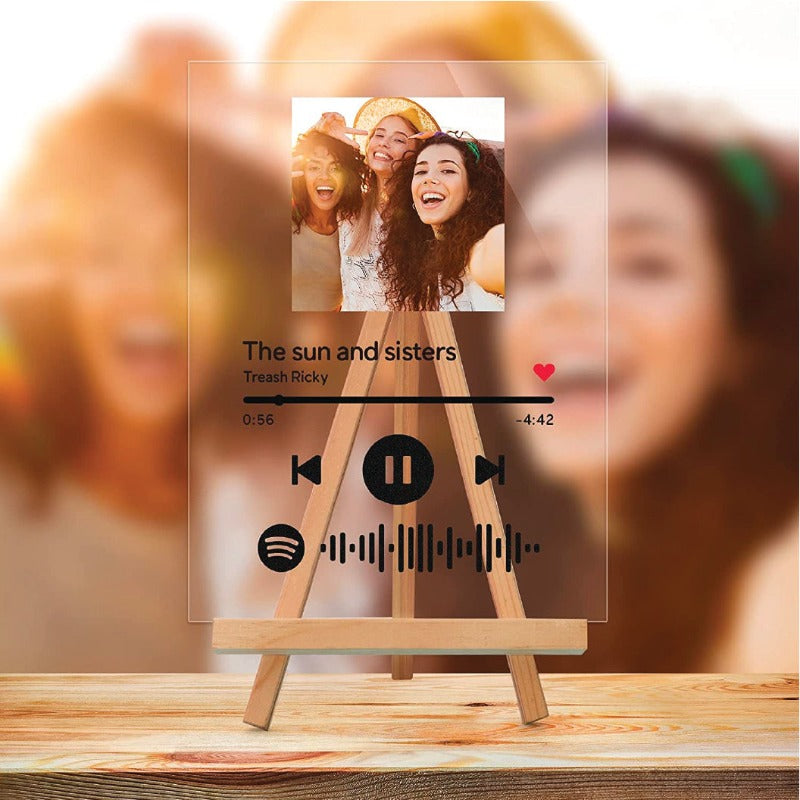 Customised Spotify Acrylic Plaque (Islandwide Delivery) | Giftr ...