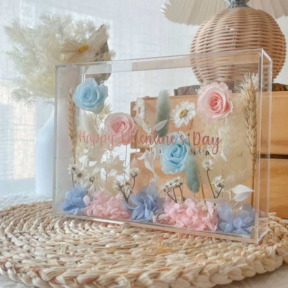Vicki Acrylic Box Frame | Giftr - Singapore's Leading Online Gift Shop