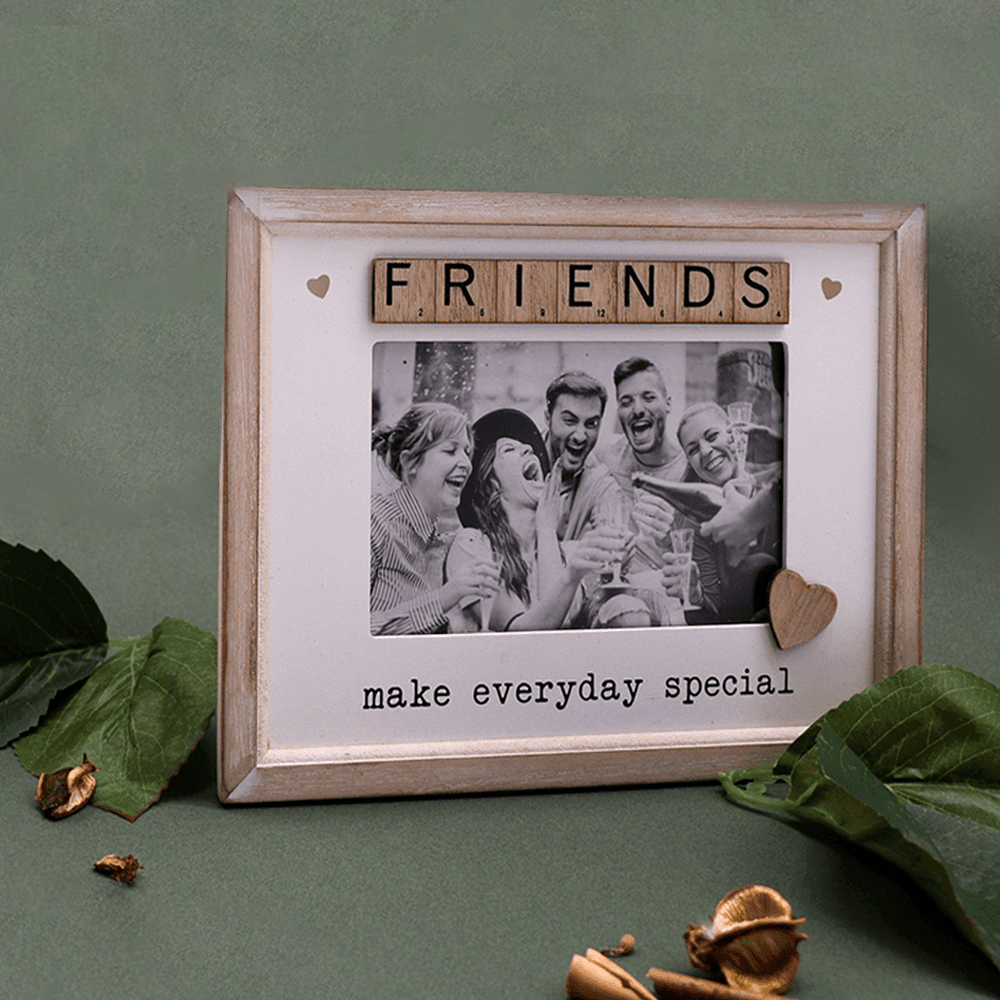 Photo Frame - Friends Scrabble Tiles | Klosh Online Picture Frame ...