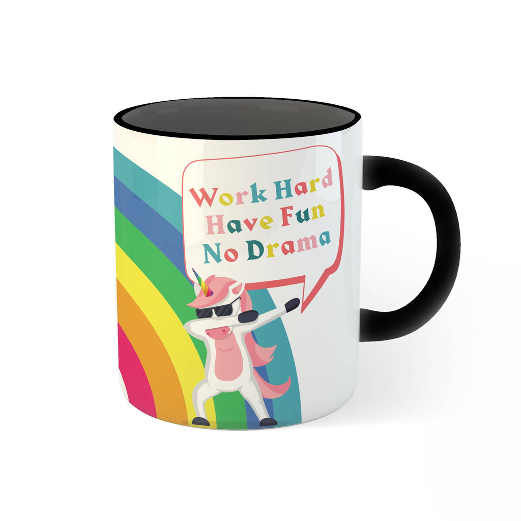Work Hard, Have Fun, No Drama Mug & Journal Gift Set | Giftr ...