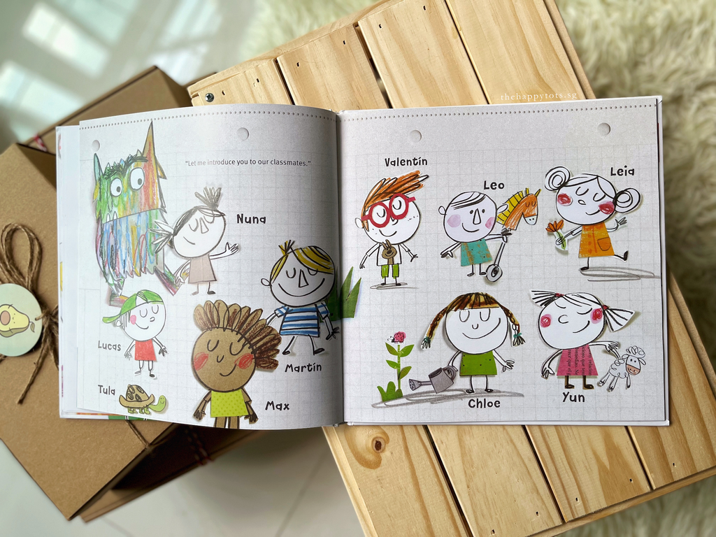 [BOOK SET] The Color Monster | Giftr - Singapore's Leading Online Gift Shop