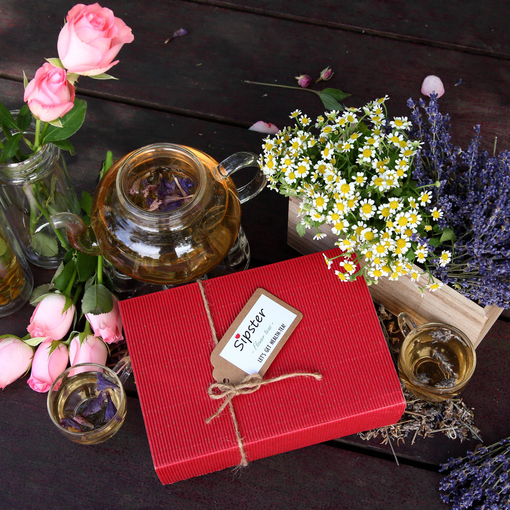 Sipster Flower Teas - Double Health Boost - Personalised | Giftr ...