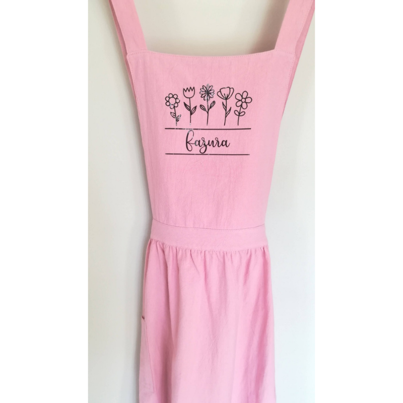 Hari Raya 2024 Personalised Adult Apron Country Style - Floral (Island ...