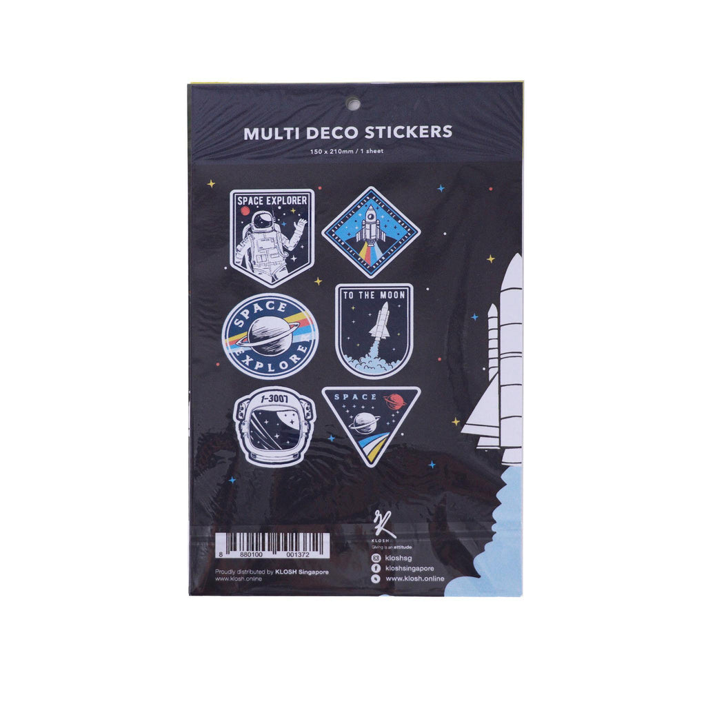 Waterproof Vinyl Sticker - Space I Klosh Lifestyle Store | Giftr ...