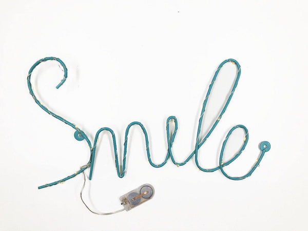 Wire Frame - LED Smile Frame | Klosh Online Gift Home Decor Store ...