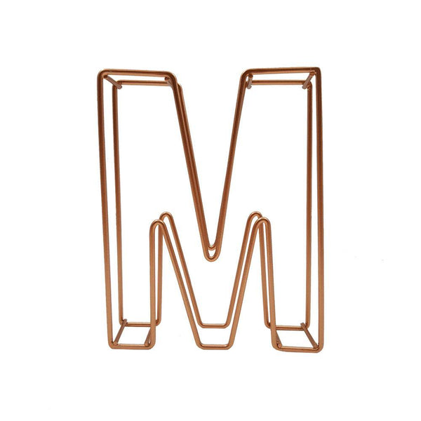 Wire Letter - & | Klosh Online Gift Home Decor Store | Giftr ...