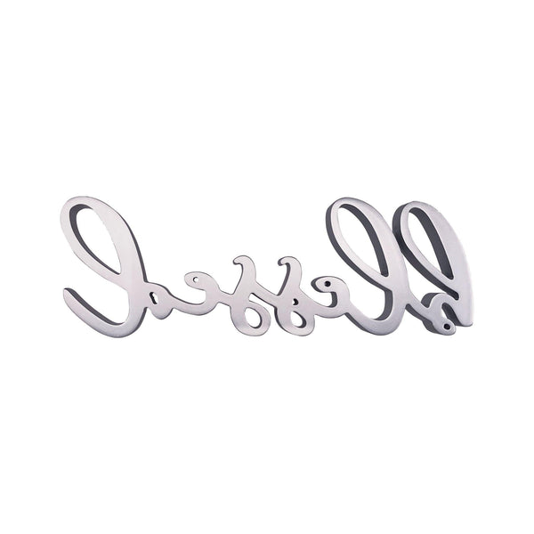 Wood Sign Laser Cut - Blessed Silver I Klosh Christmas Gift | Giftr ...
