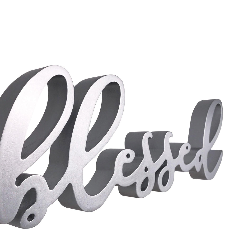 Wood Sign Laser Cut - Blessed Silver I Klosh Christmas Gift | Giftr ...