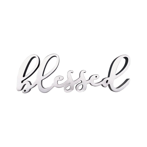 Wood Sign Laser Cut - Blessed Silver I Klosh Christmas Gift | Giftr ...
