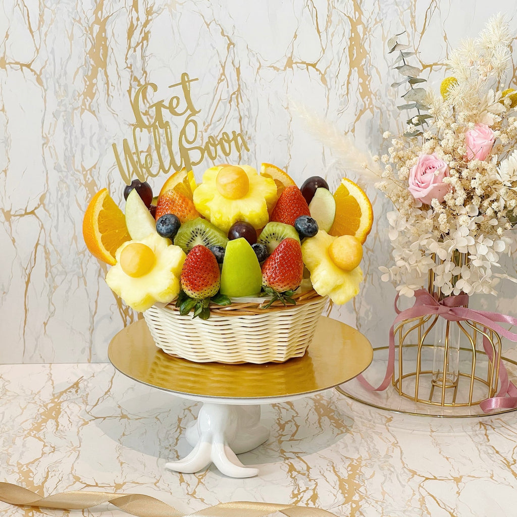 Happy Vibes - Mini Fruit Basket Singapore Fresh Fruit Arrangements ...