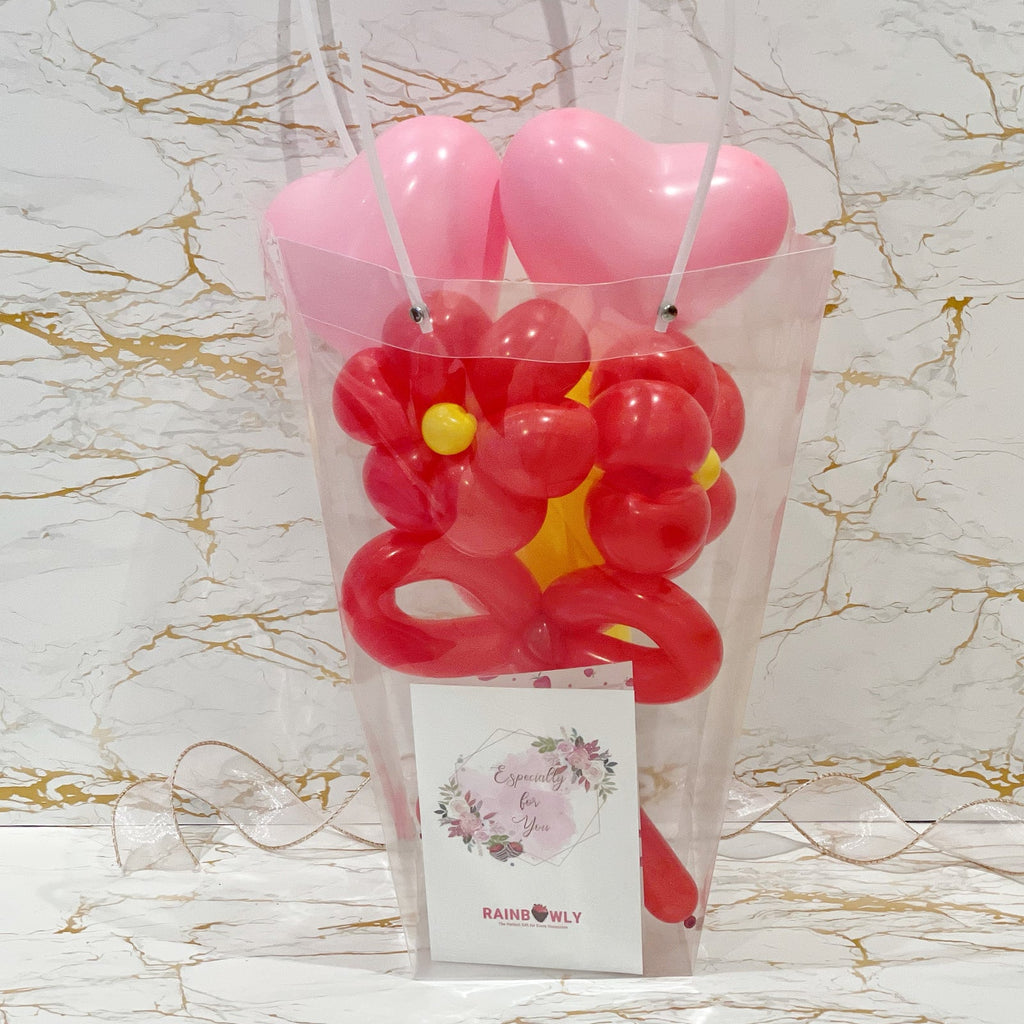 Perfect Pair - Balloon Flower Bouquet | Giftr - Singapore's Leading ...